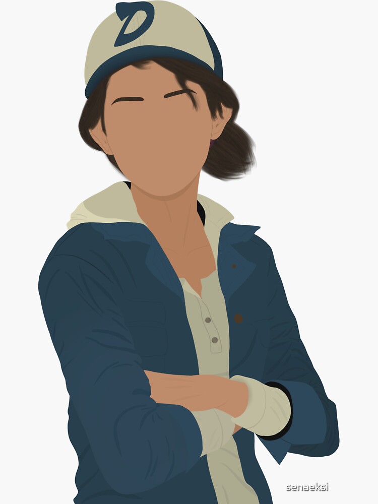 "The Walking Dead The Final Season Clementine" Sticker for Sale by ...