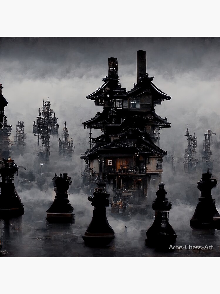 "Samurai opening" Poster for Sale by Arhe-Chess-Art | Redbubble