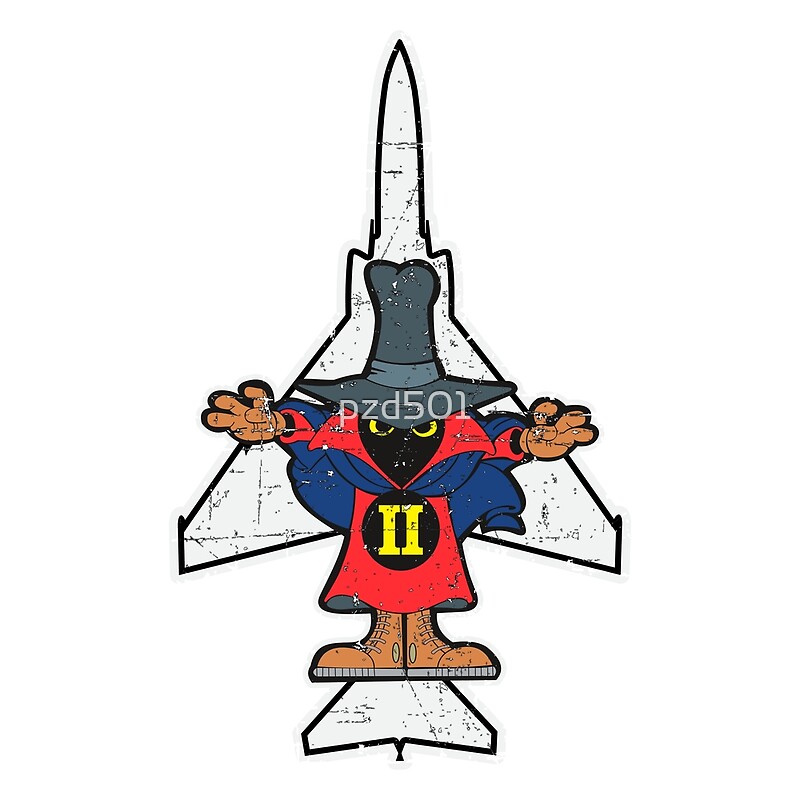 "Spooky F-4 Phantom II Blue-Red/Aircraft Silhouette - Grunge Style " by ...