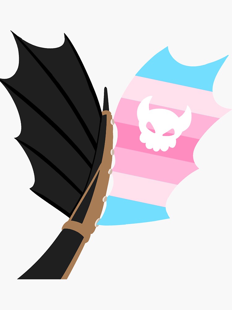 "Toothless transfem pride tail " Sticker for Sale by yumerix | Redbubble