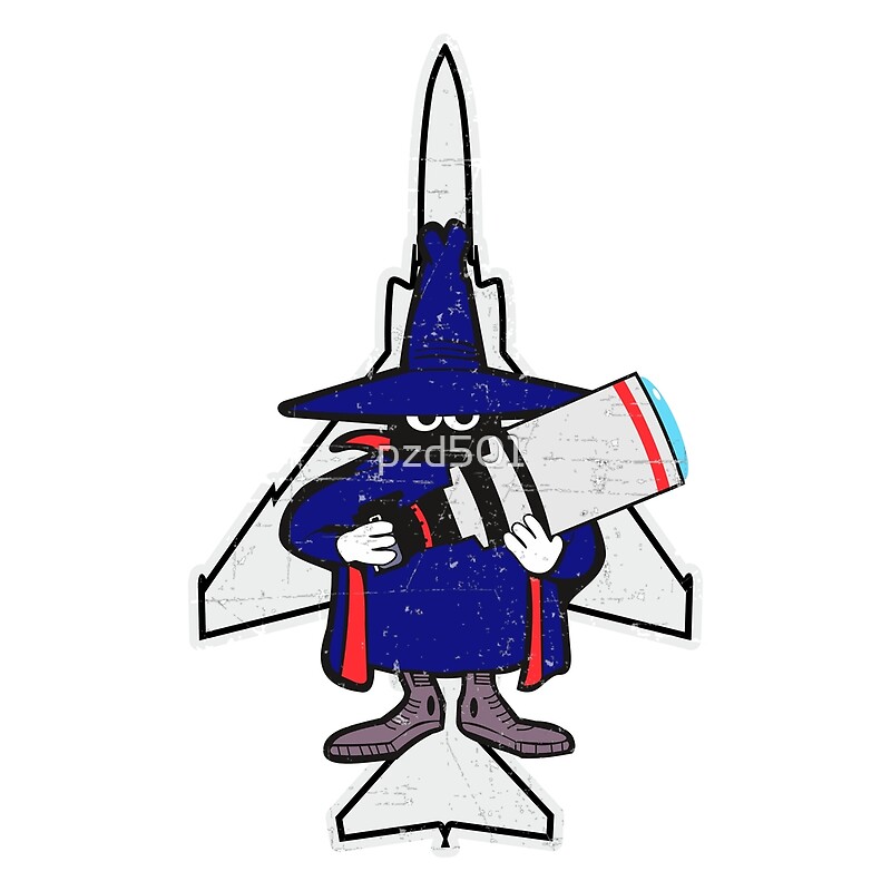 "Spooky F-4 Phantom II Photographer/Aircraft Silhouette - Grunge Style ...