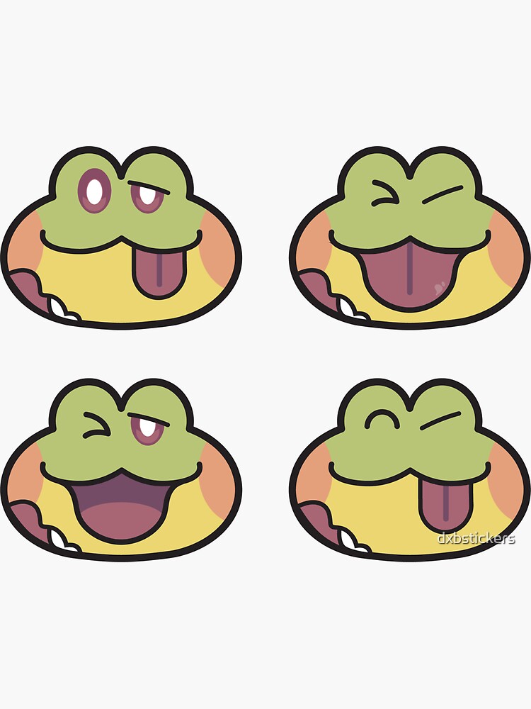 "Zombie Frog - 4 Pack" Sticker for Sale by dxbstickers | Redbubble