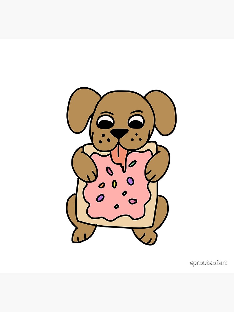 "pup tart" Poster for Sale by sproutsofart | Redbubble