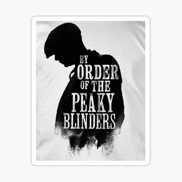 "Peaky Blinders" Sticker for Sale by 22jovan | Redbubble