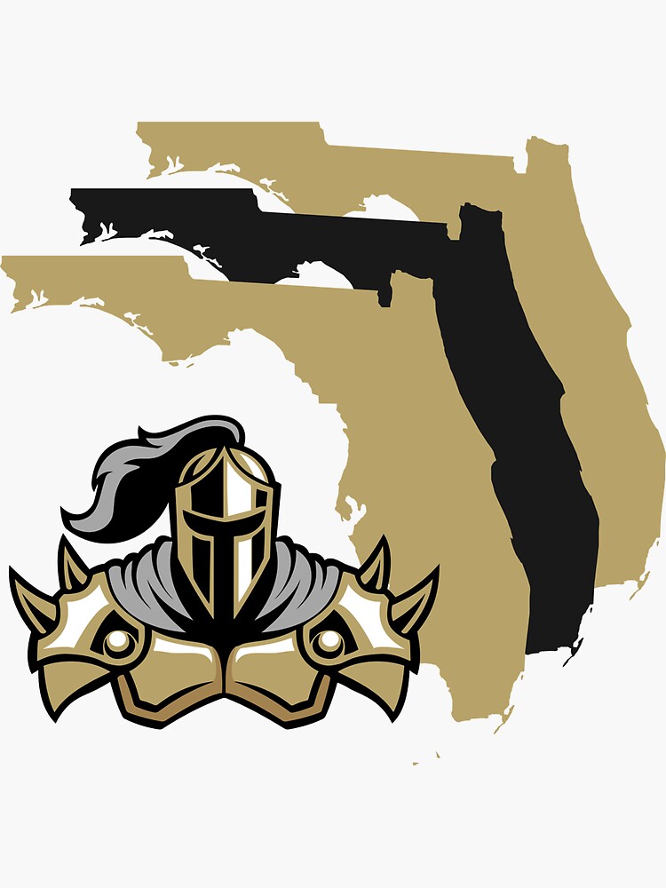 "Florida Border, Knights" Sticker for Sale by LatterDaze | Redbubble