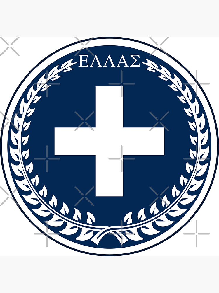 "Ellas Greece Blue Stripes" Magnet for Sale by Yiorgos Designs | Redbubble