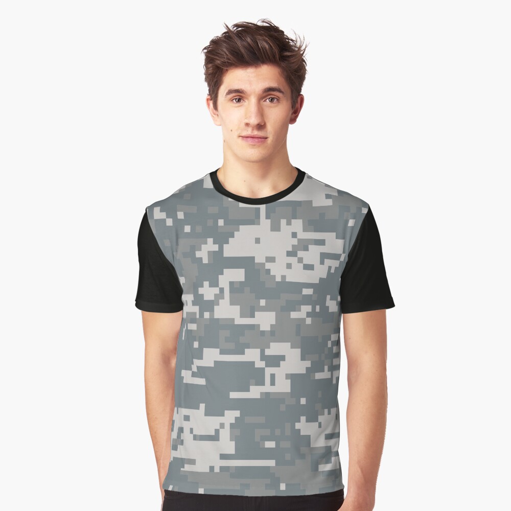 "Digital Camo" T-shirt for Sale by XanderOne | Redbubble | army camo ...