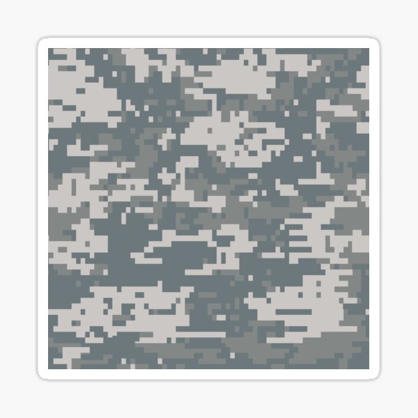"Digital Camo" Sticker for Sale by XanderOne | Redbubble
