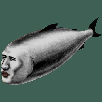 "fish meme" Sticker for Sale by tttatia | Redbubble