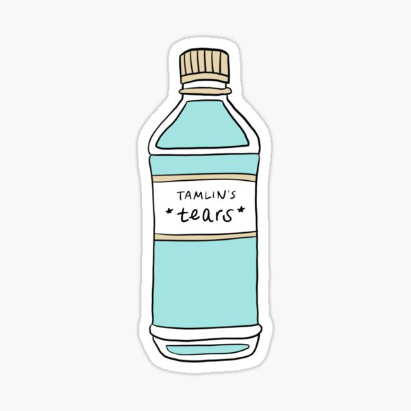 "Tamlin's Tears" Sticker for Sale by aquahoney | Redbubble