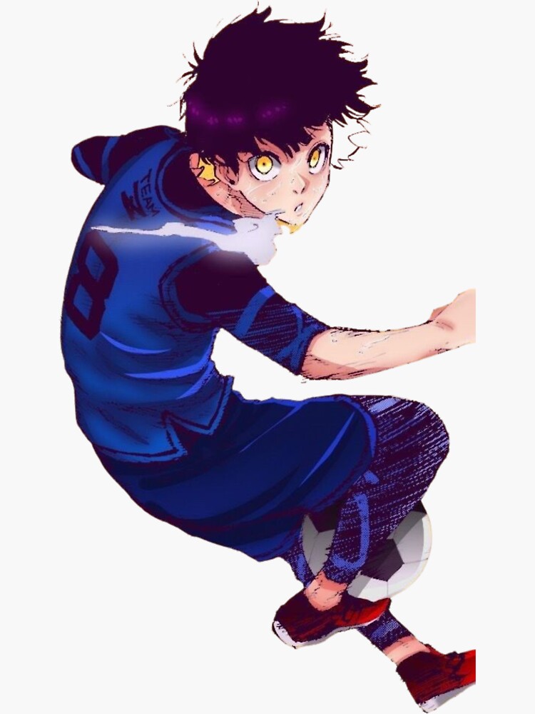 "Bachira meguru " Sticker for Sale by Matrixdesigner | Redbubble