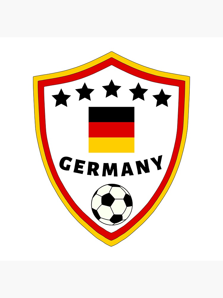"Germany Football Team" Sticker for Sale by Footballunite | Redbubble