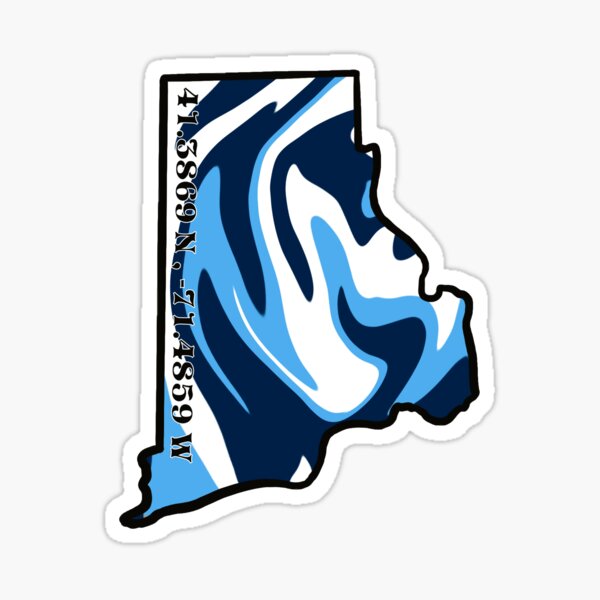 "State of URI" Sticker for Sale by bryantcustomz | Redbubble