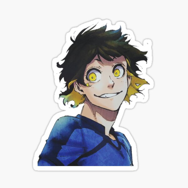 "Bachira meguru " Sticker for Sale by Matrixdesigner | Redbubble