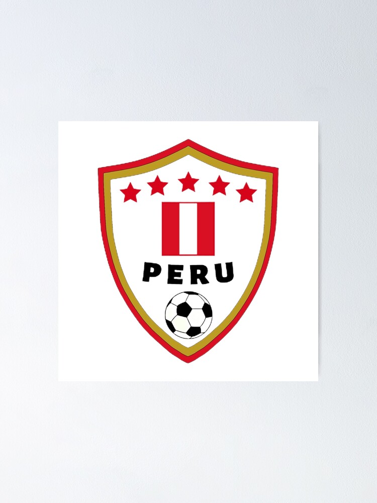 "Peru Football Team" Poster for Sale by Footballunite | Redbubble