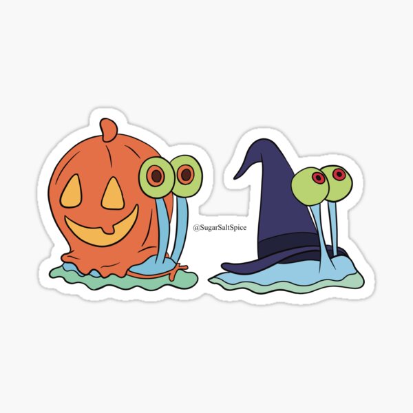 "Halloween Gary " Sticker for Sale by SugarSaltSpice | Redbubble