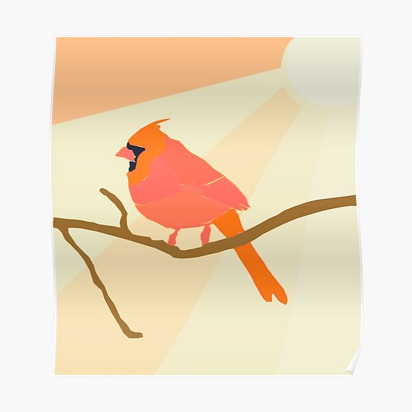 "Vintage Cardinal Graphic" Poster for Sale by Vintage-Gaphics | Redbubble