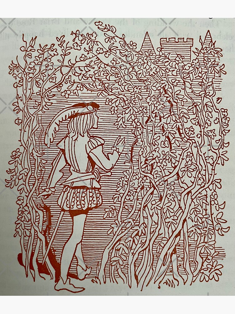 "Vintage Red Ink Book Illustration" Sticker for Sale by ScrabbleRouser ...