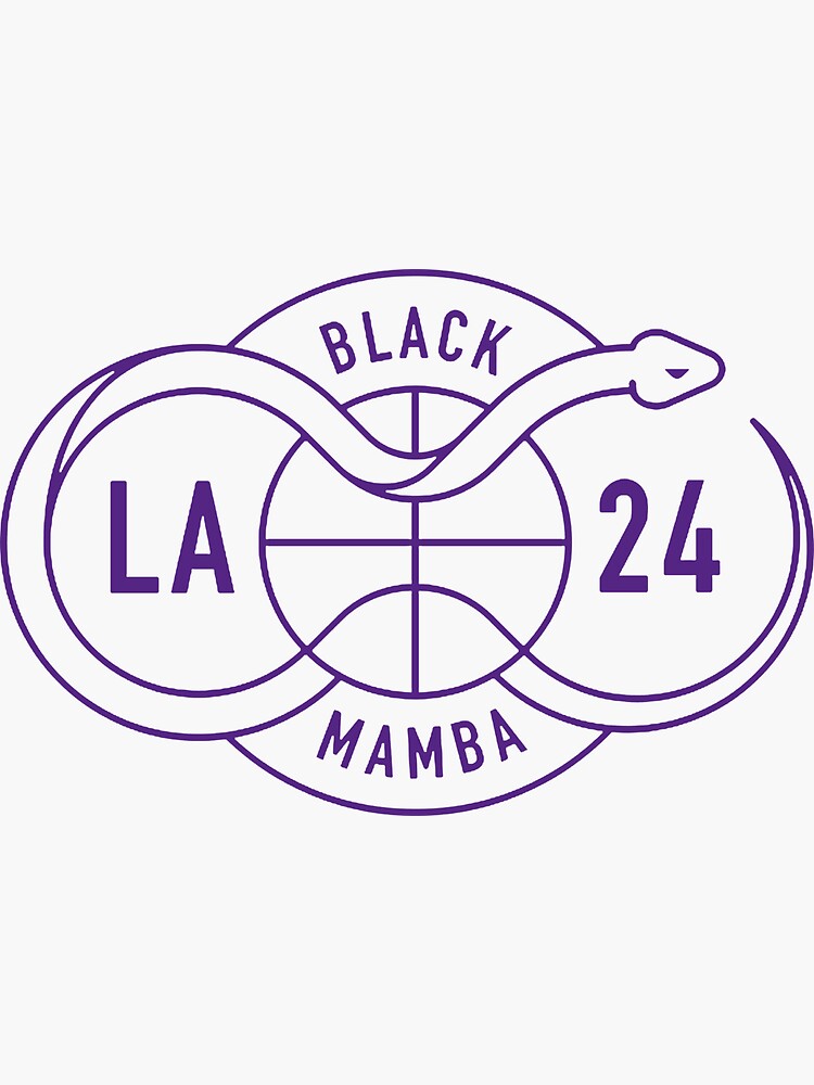 "MAMBA FOREVER" Sticker for Sale by GWZCreations | Redbubble