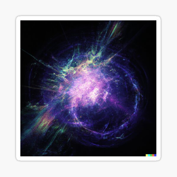 "The void" Sticker by CocoArt05 | Redbubble