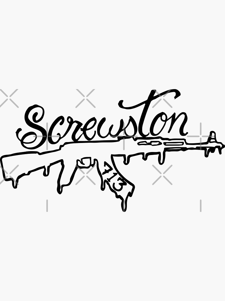 "Screwston" Sticker for Sale by IVTtech | Redbubble