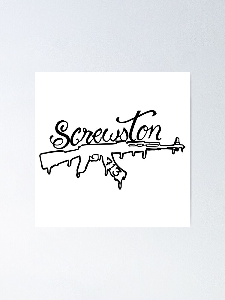 "Screwston" Poster for Sale by IVTtech | Redbubble