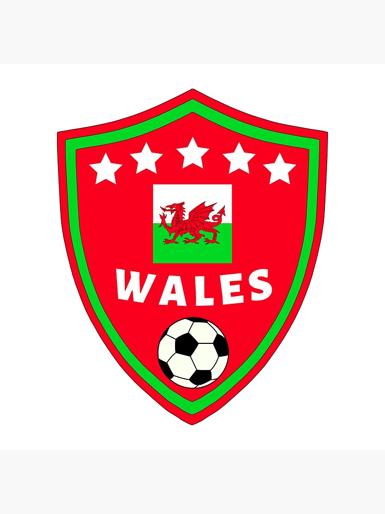 "Wales Football Team" Sticker for Sale by Footballunite | Redbubble