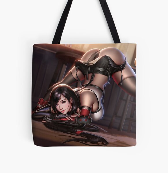 "Final Fantasy 7 Remake Sexy Tifa Lockhart Ecchi Jack-o Challenge " Tote Bag for Sale by ...