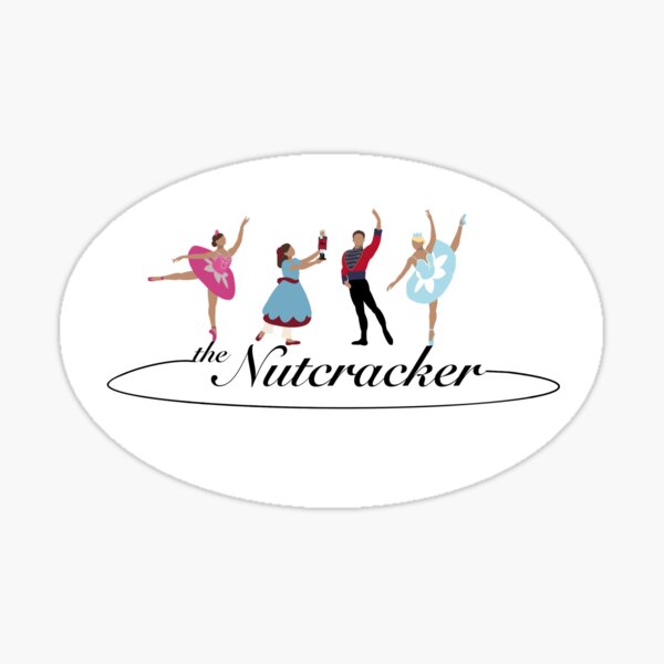 "The Nutcracker Ballet" Sticker for Sale by MPAdance | Redbubble