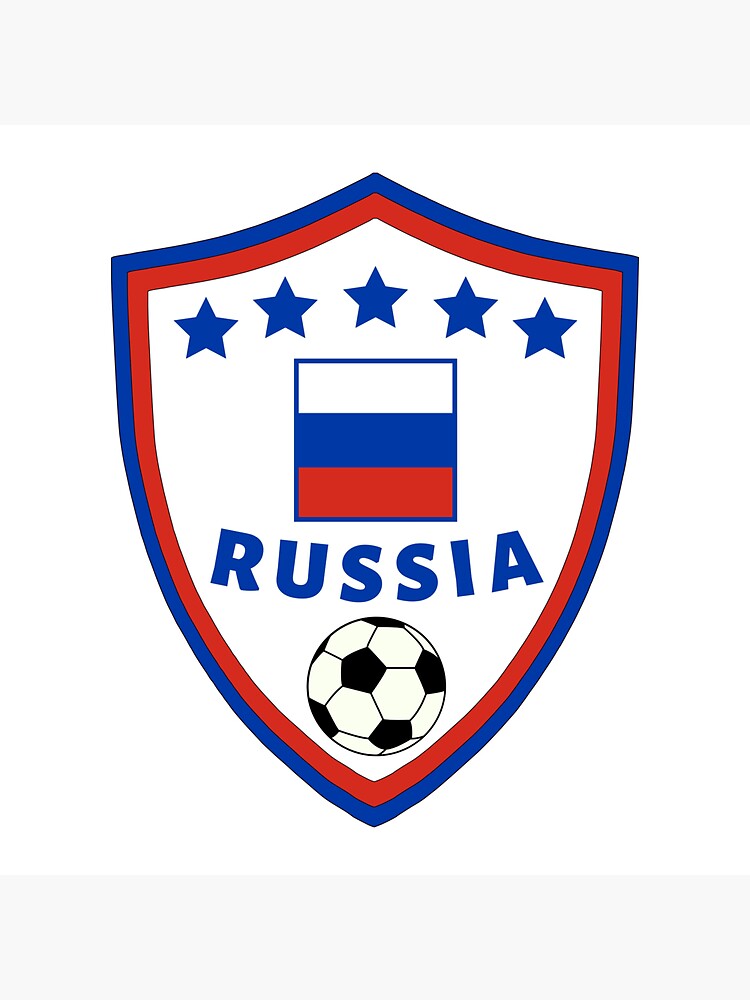 "Russia Football Team" Sticker for Sale by Footballunite | Redbubble