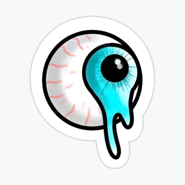 "Oozy Eye" Sticker for Sale by sammysanrio | Redbubble