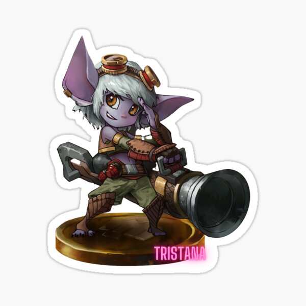 "Tristana The Game Changer" Sticker for Sale by bsashop | Redbubble