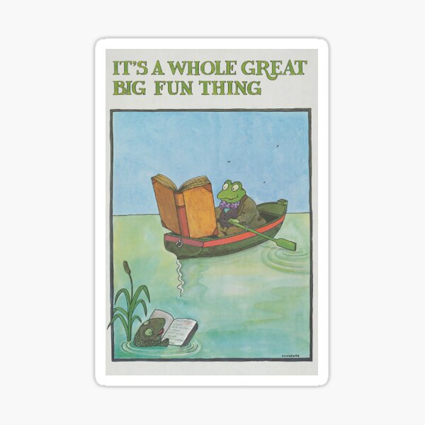 "It's A Whole Great Big Fun Thing (1972) Vintage Art" Sticker for Sale ...