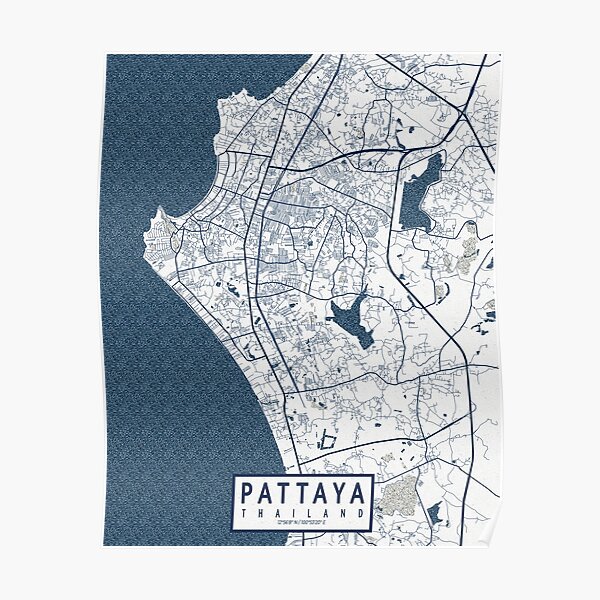 thailand map pattaya