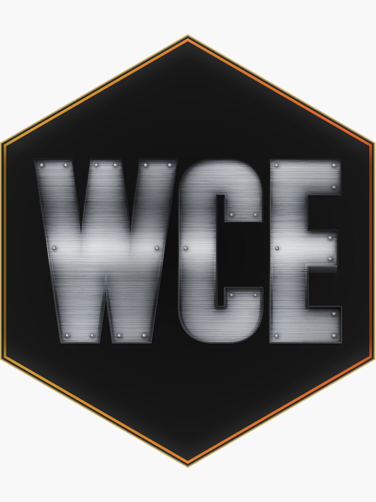 "WCE - The Logo" Sticker for Sale by WCE-Store | Redbubble