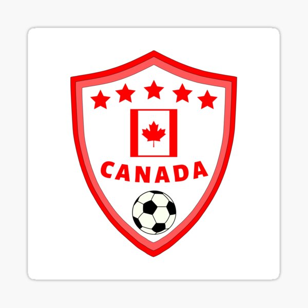 "Canada Football Team" Sticker for Sale by Footballunite | Redbubble