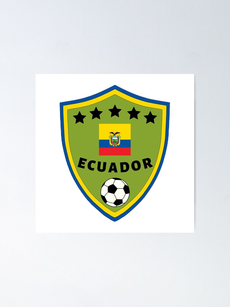 Póster «selección ecuatoriana de fútbol» de Footballunite | Redbubble