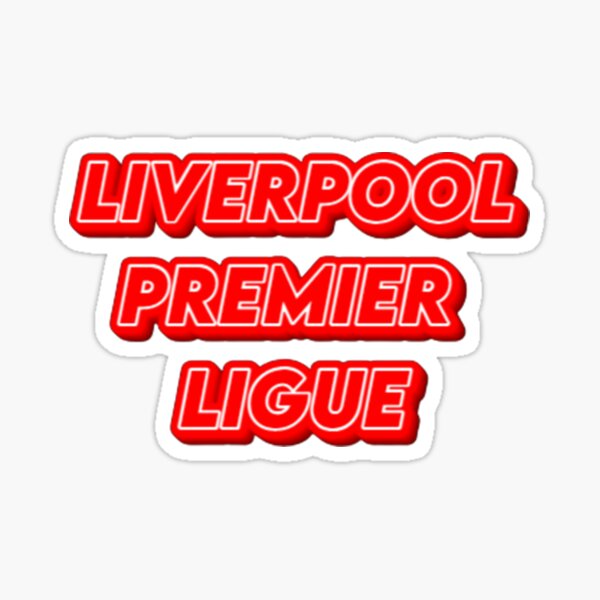 "SAY CLUB LIVERPOOL OF ENGLAND" Sticker for Sale by ricardito45 | Redbubble