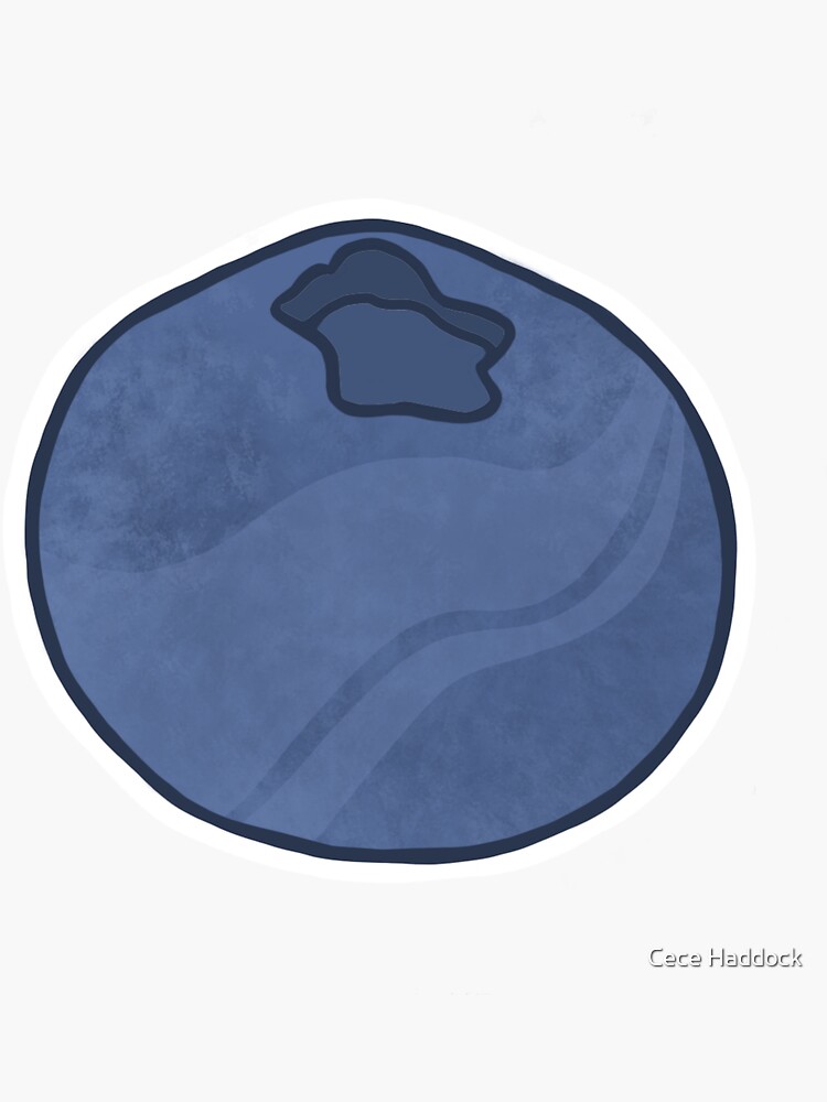 "Blueberry" Sticker for Sale by celinaazad | Redbubble