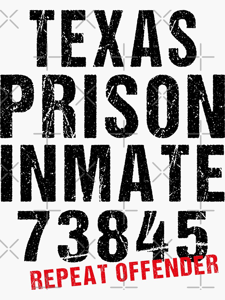 "County Jail Inmate - Texas Prisoner Party - Prisoner Party Halloween ...