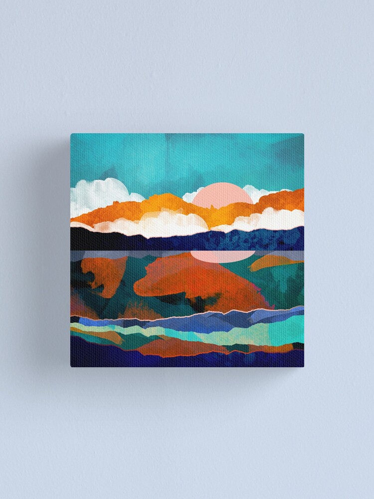 "Fallscape" Canvas Print for Sale by spacefrogdesign | Redbubble