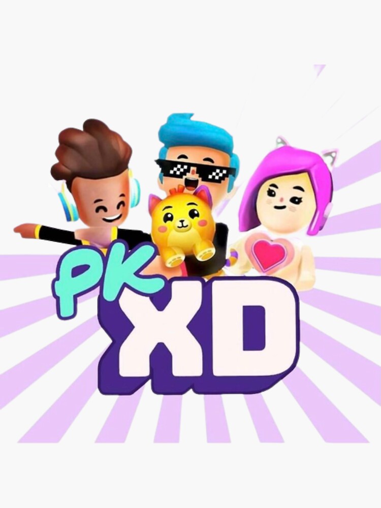 "pk xd" Sticker for Sale by martineoll | Redbubble
