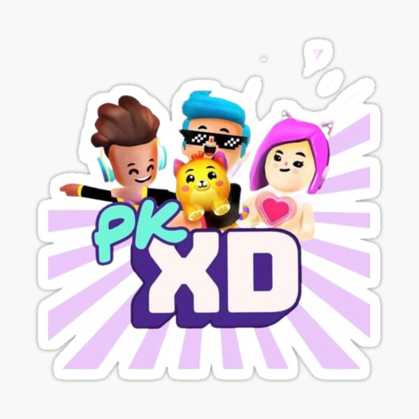 "pk xd" Sticker for Sale by martineoll | Redbubble