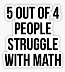 Math Puns: Stickers | Redbubble
