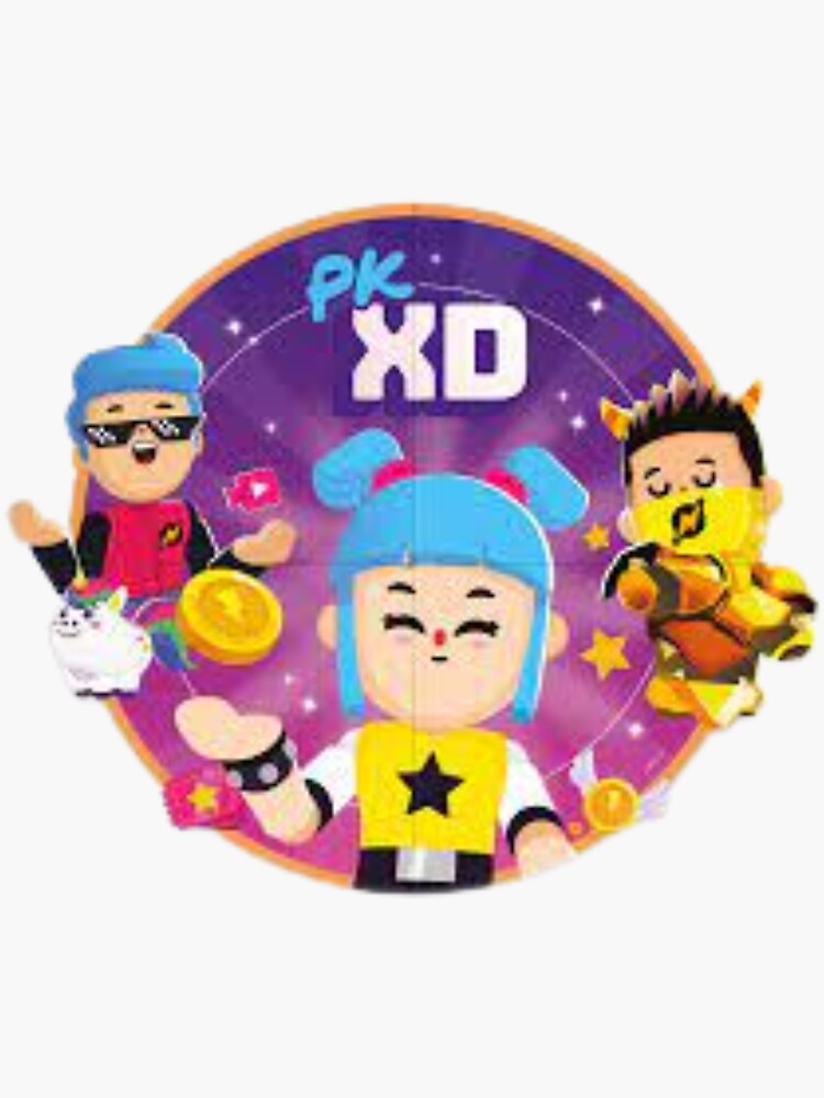 "pk xd" Sticker for Sale by martineoll | Redbubble
