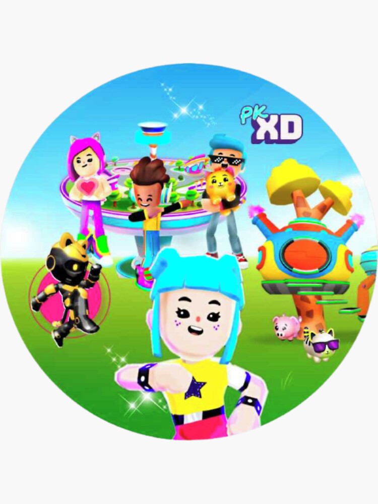 "pk xd" Sticker for Sale by martineoll | Redbubble