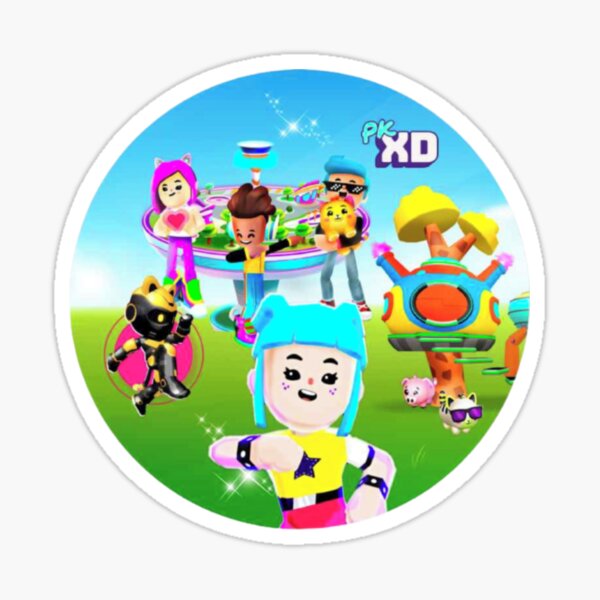 "pk xd" Sticker for Sale by martineoll | Redbubble