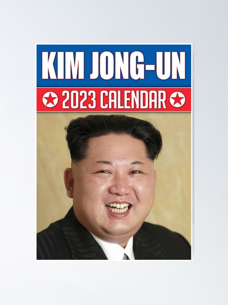 "Kim Calendar 2023 Poster " Poster for Sale by markspirres | Redbubble