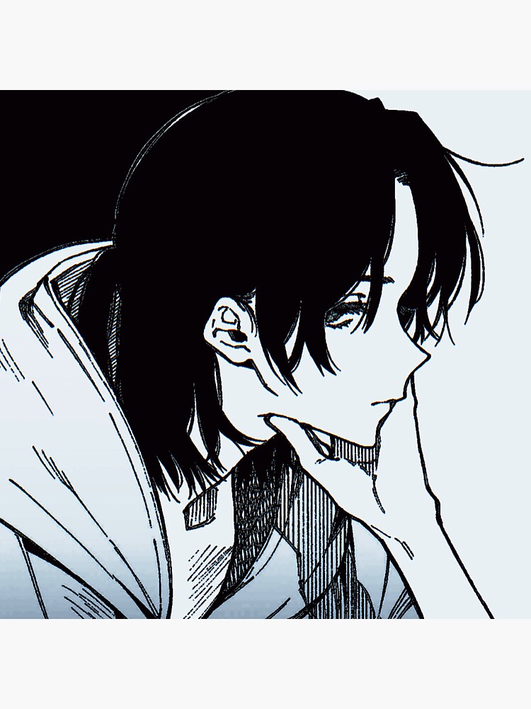 "Kamiya Manga Art Design" Sticker for Sale by hazyweather | Redbubble