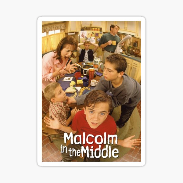"Malcolm" Sticker for Sale by Maono | Redbubble